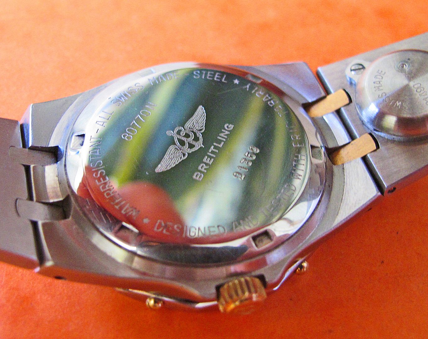 Coin des Affaires - Breitling Tabarly Roi Hussein ref 80770 N Full Set